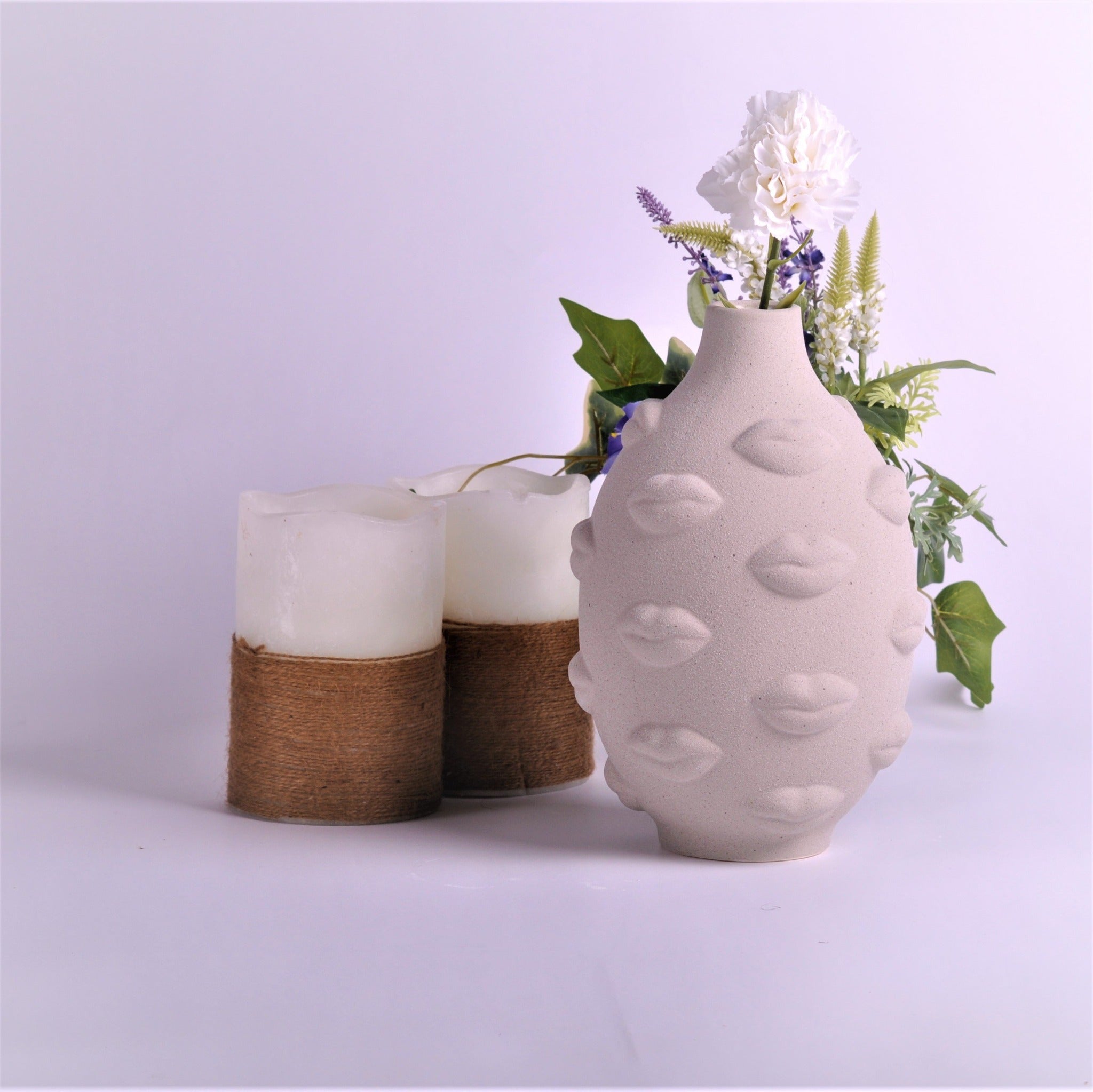 Lips Vase Planter Table Top Sculpture – Poshipo